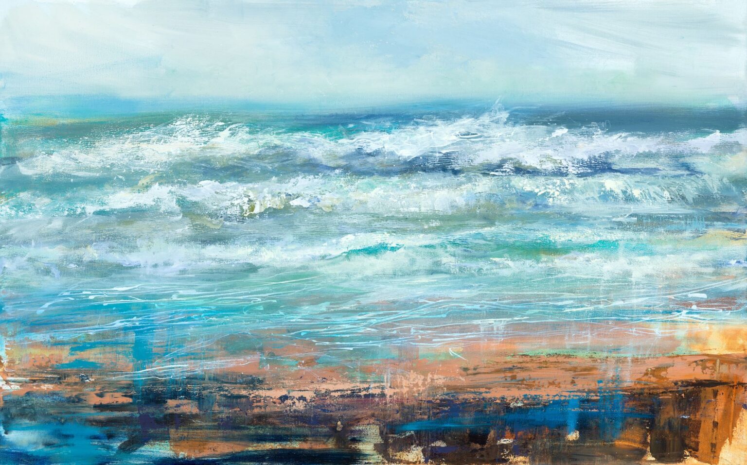 Sue Read - Cornwall Seascapes, Painter of the the sea and coast.